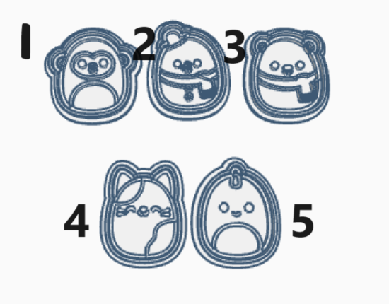 Squishy Characters – The Sweet Cut